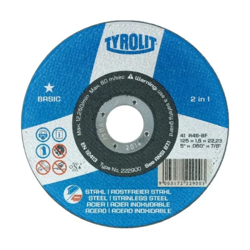 Disco de Corte Tyrolit Basic – Hierros Caruso